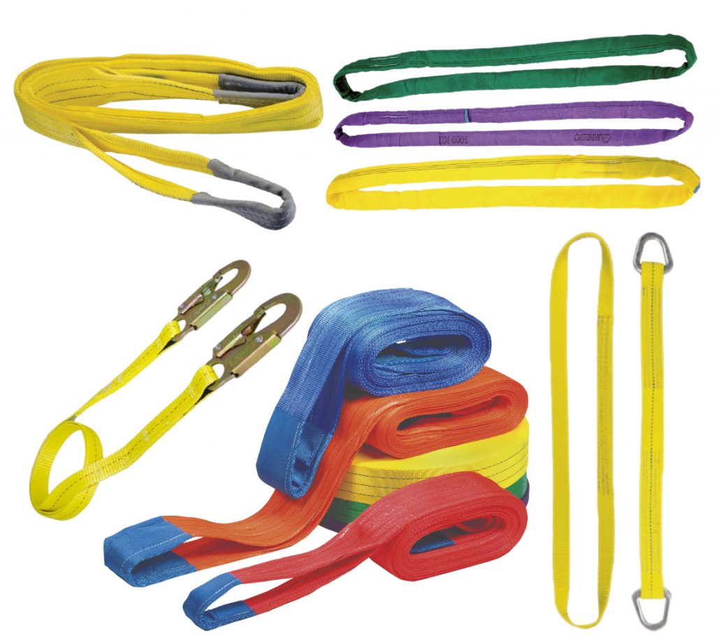 Eslingas de Poliester para Izaje de Carga – Maniofer